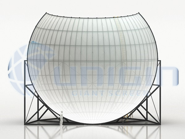 Flying Simulator, Digital Dome Screen - UNIGIN SCREEN