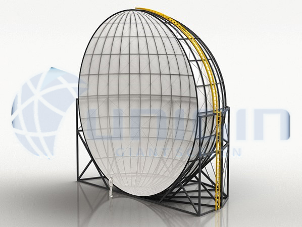 Flying Simulator, Digital Dome Screen - UNIGIN SCREEN